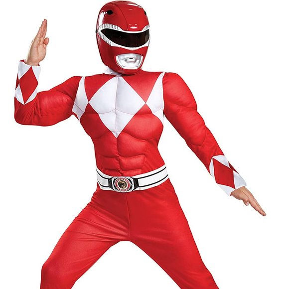 Costumes | Boys Classic Multicolor Ranger Muscle Power Ranger | Poshmark